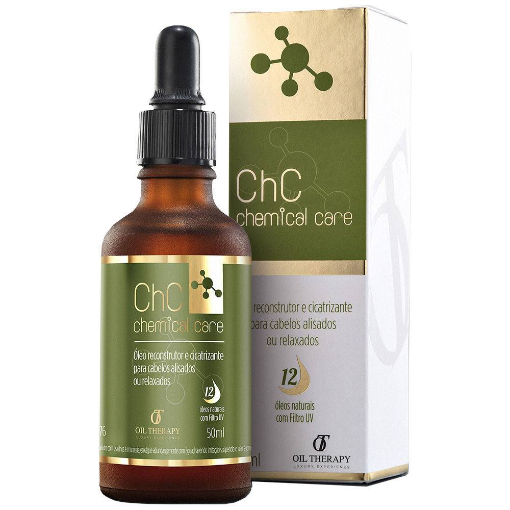 Óleo Reconstrutor Oil Therapy CHC Chemical Care 50ml – Vênus Bela